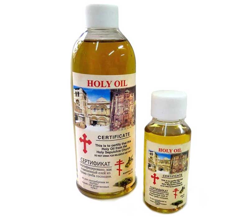 Anointing oil from the Holy land – Jerusalem Spirit - Gift store