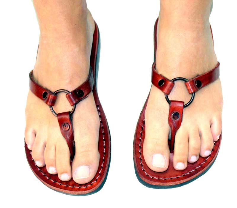 Jerusalem leather Sandals, Slippers – Jerusalem Spirit - Gift store