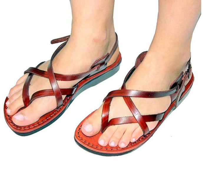 Jerusalem leather Sandals, Slippers – Jerusalem Spirit - Gift store