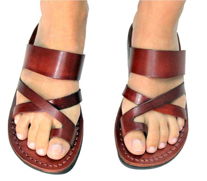 Jerusalem leather Sandals, Slippers – Jerusalem Spirit - Gift store